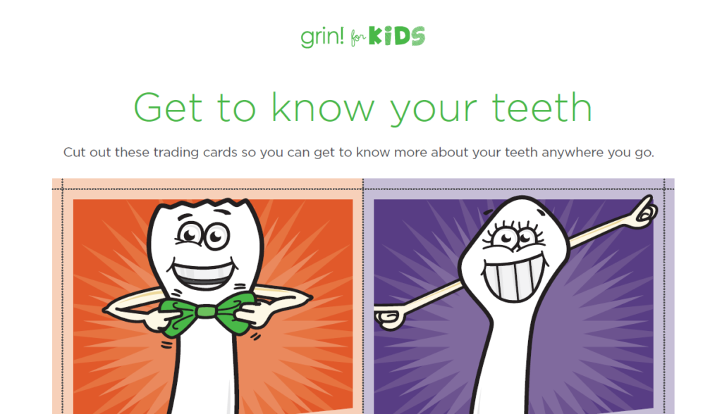 Your Mouth, Teeth, and Body: Handouts and Worksheets - Healthy Smile ...