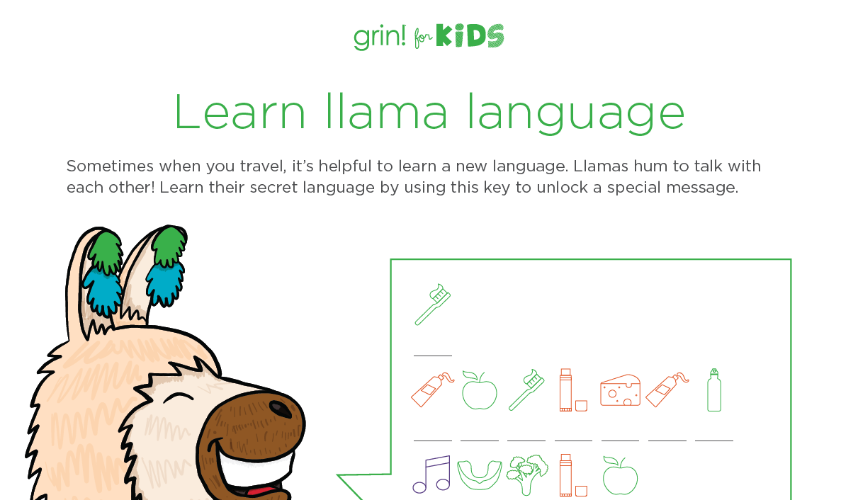 Your Mouth, Teeth, and Body: Handouts and Worksheets - Healthy Smile ...