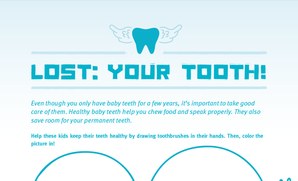 Your Mouth, Teeth and Body Connection: Dental Worksheets - Healthy ...
