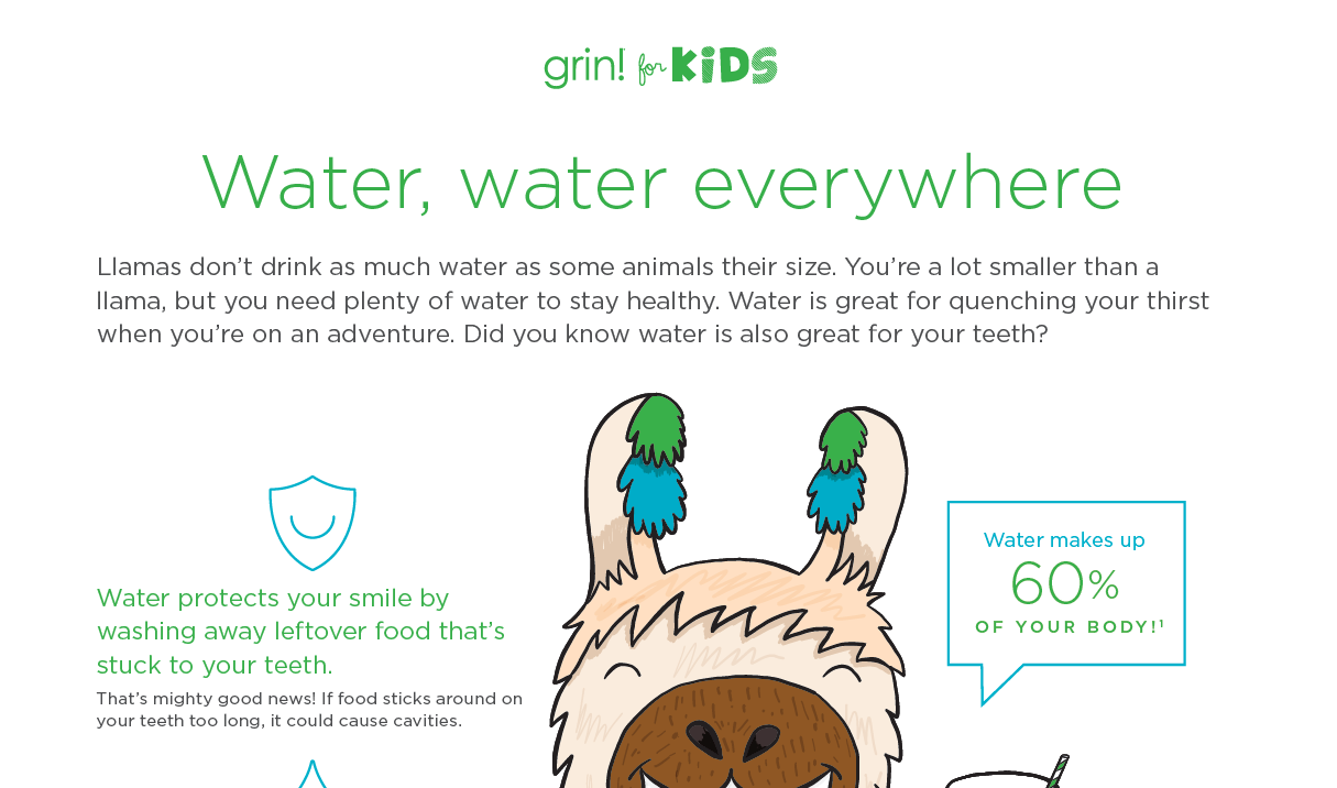 Nutrition and Your Smile: Dental Worksheets - Healthy Smile Learning