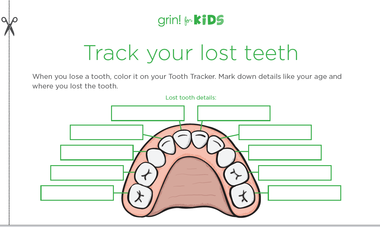 Your Mouth, Teeth, and Body: Handouts and Worksheets - Healthy Smile ...
