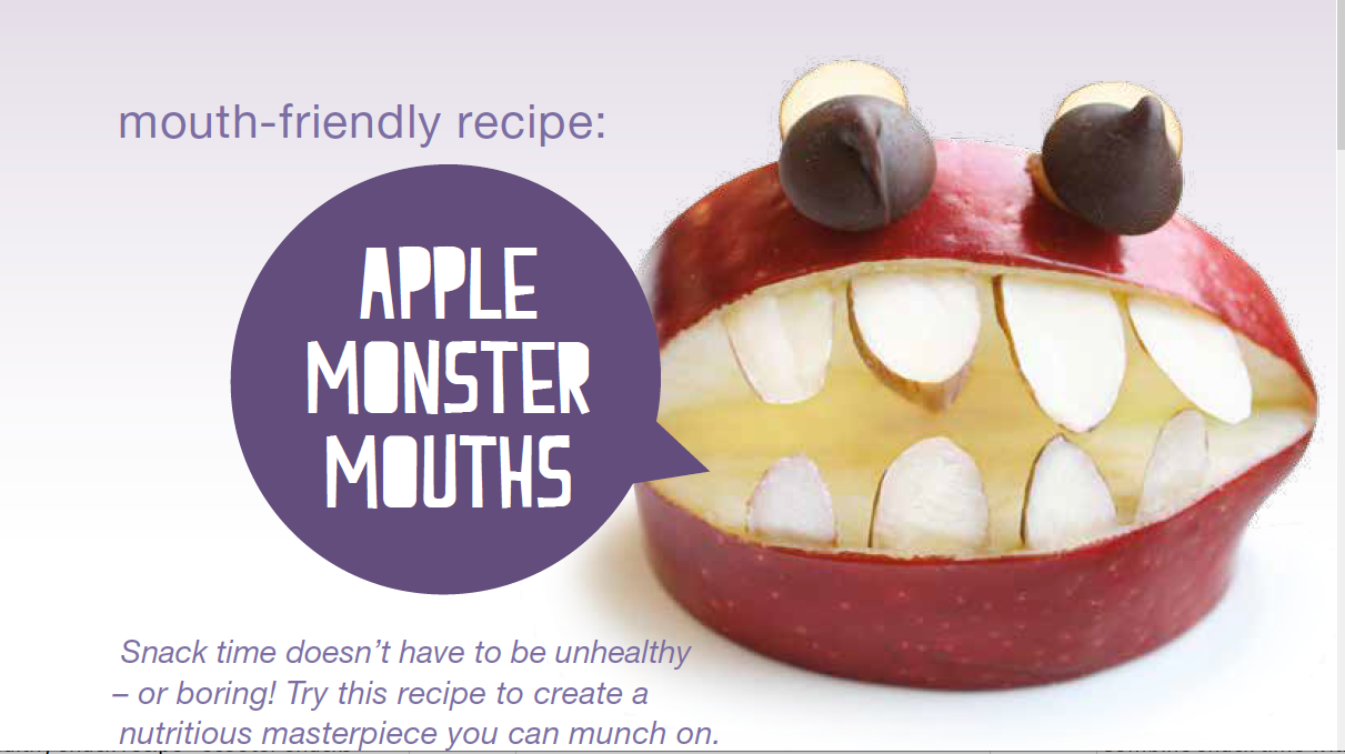 Nutrition and Your Smile : Handouts and Worksheets - Healthy Smile Learning